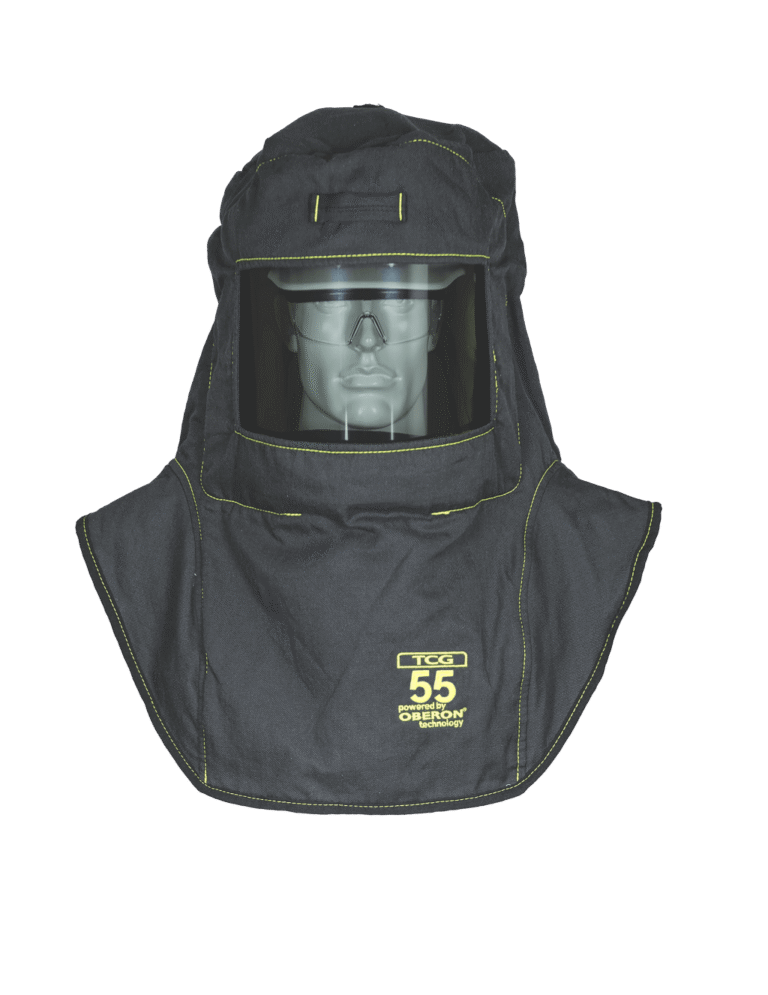 55 Cal TCG™ Deluxe Arc Flash Suit Kit (Hood, Coat with Escape Strap and ...